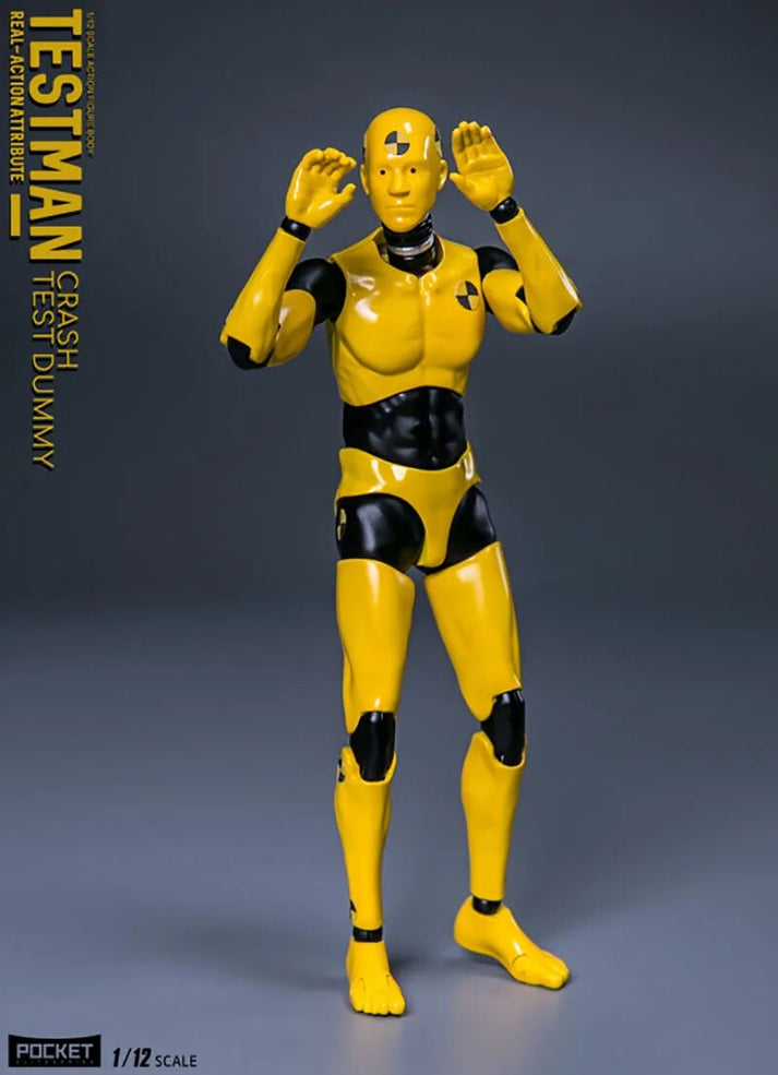 More Stock Due Late June 2026 1/12 Action Figure TestMan - Crash Test ...