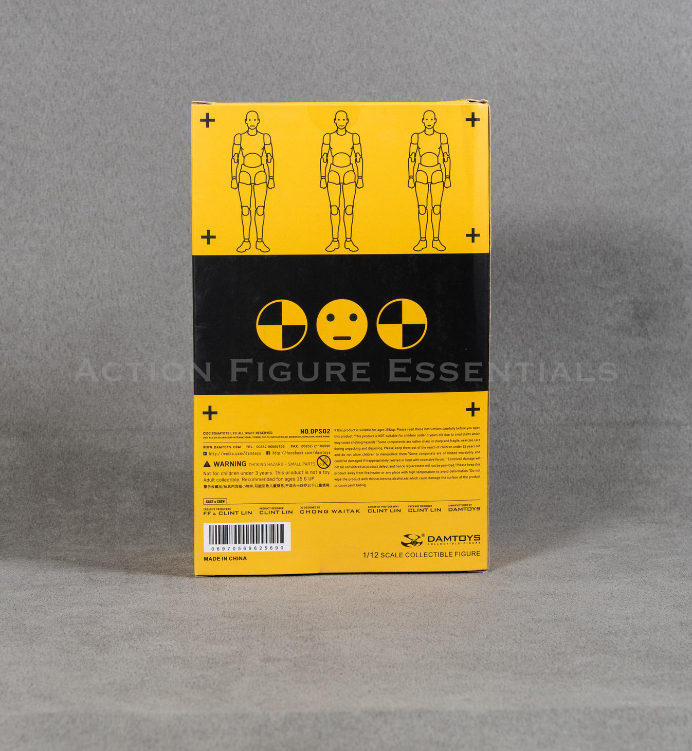 More Stock Due Late June 2026 1/12 Action Figure TestMan - Crash Test ...