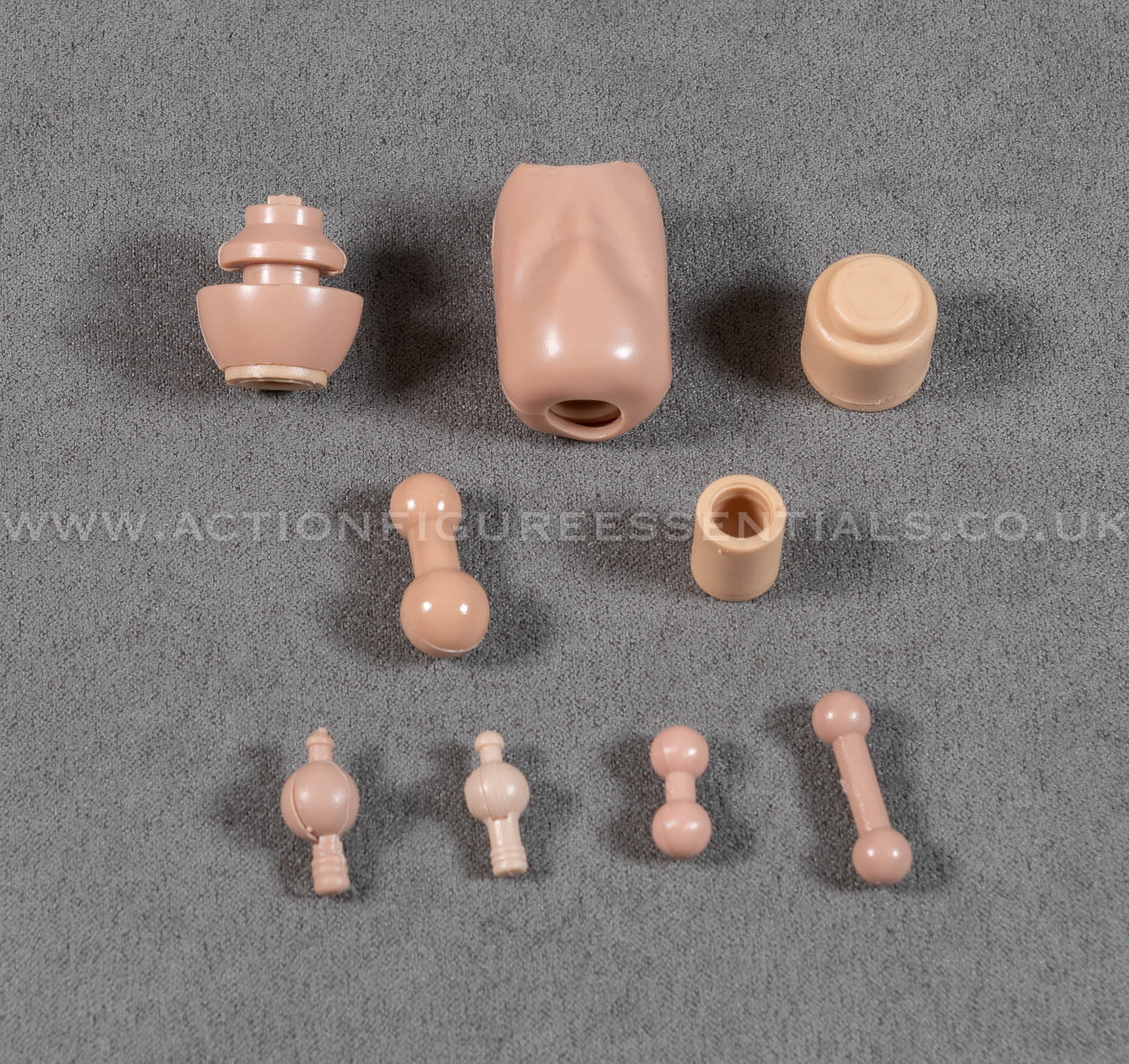 1/6 Scale Neck, Wrist, and Foot Peg Adapter Set – Replacement Joint Co ...