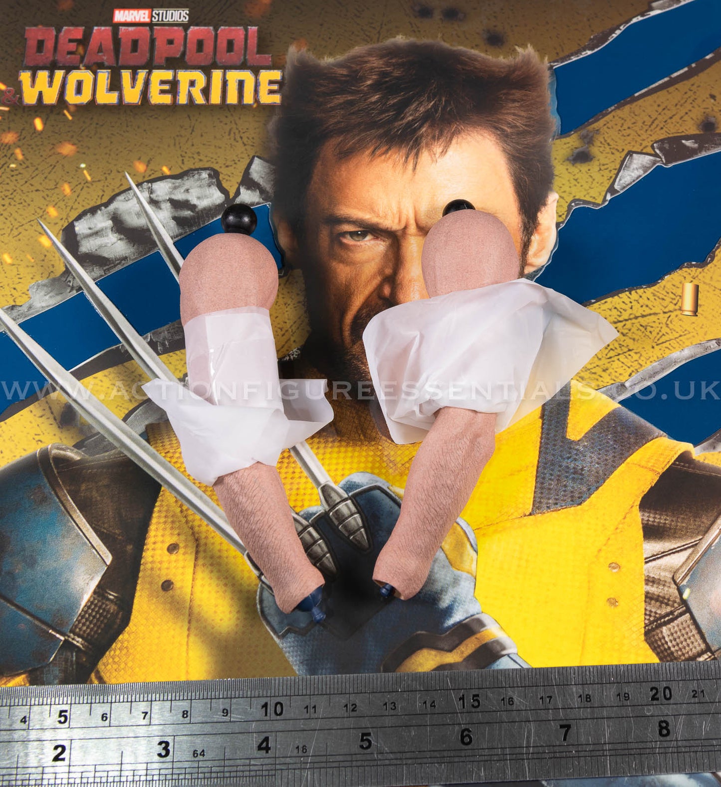 Hot Toys - Wolverine Deluxe Silicone Seamless Arms - Deadpool v Wolver ...