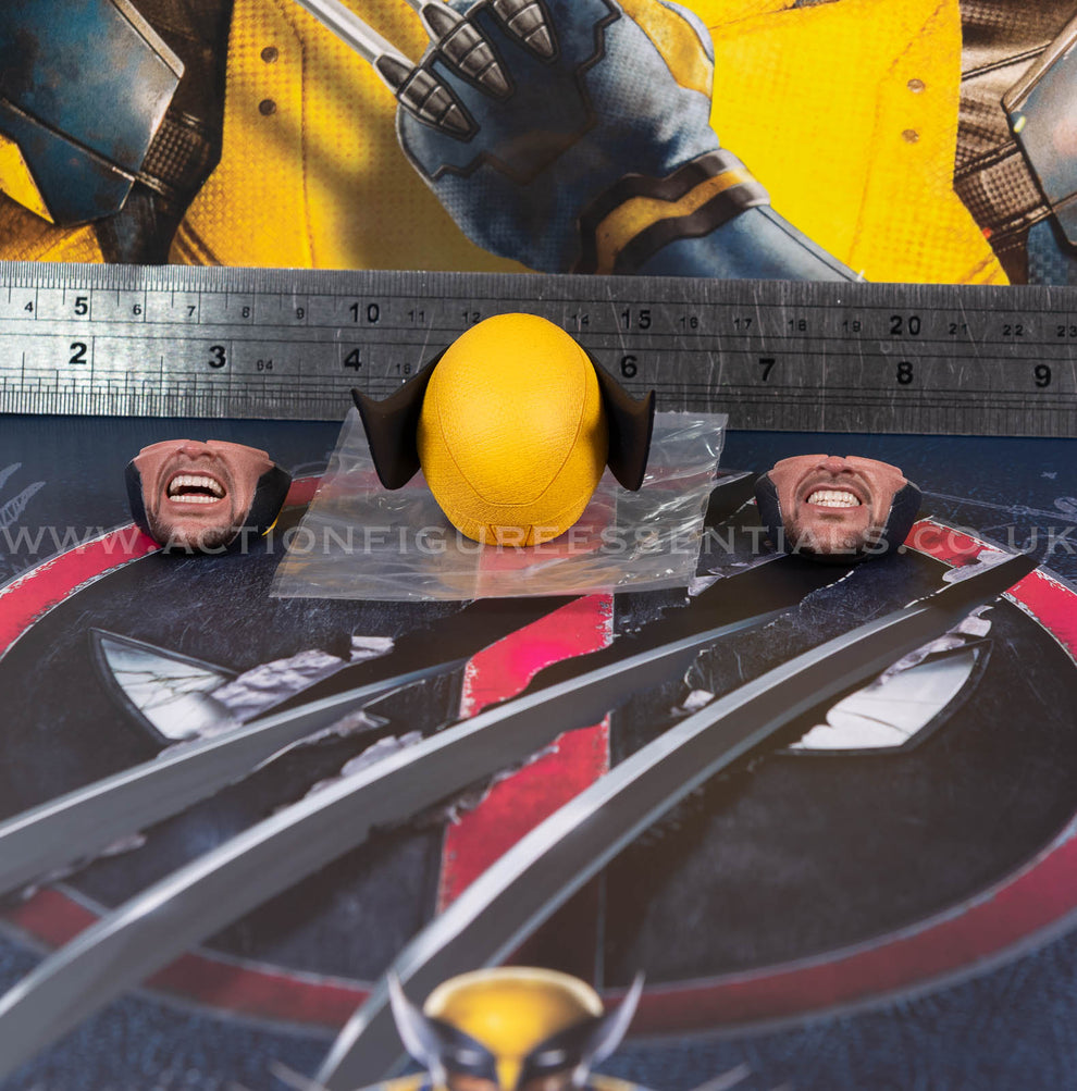 Hot Toys - Wolverine Deluxe Masked Head Sculpt Set - Deadpool v Wolver ...
