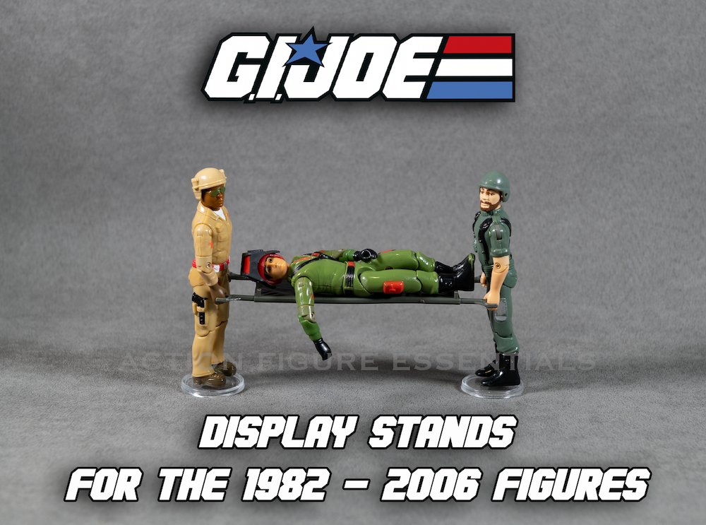GI Joe Vintage Figure Display Base Stands - Size Small – Action Figure ...