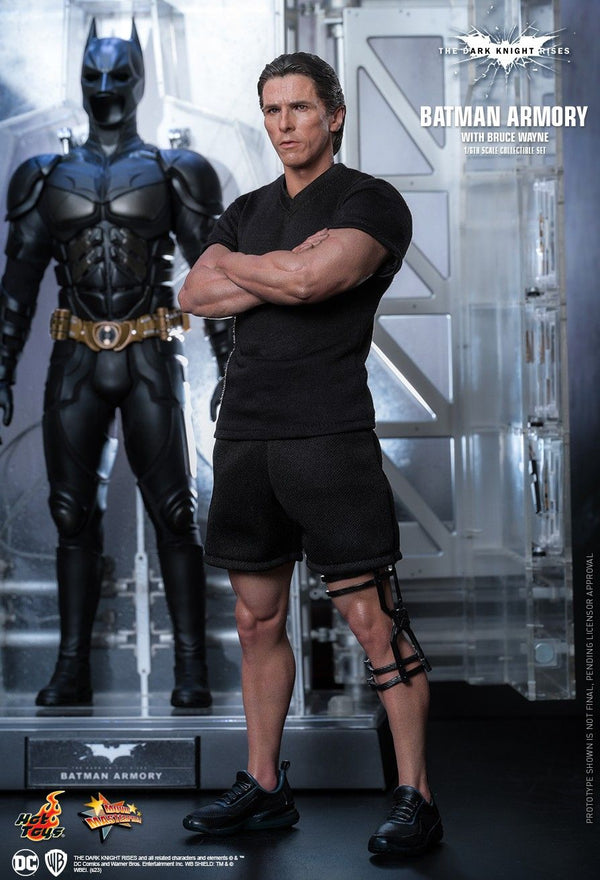 Hot Toys - Batman Armory Set - with Bruce Wayne - DC Comics - MMS702 1 – Action Figure Essentials